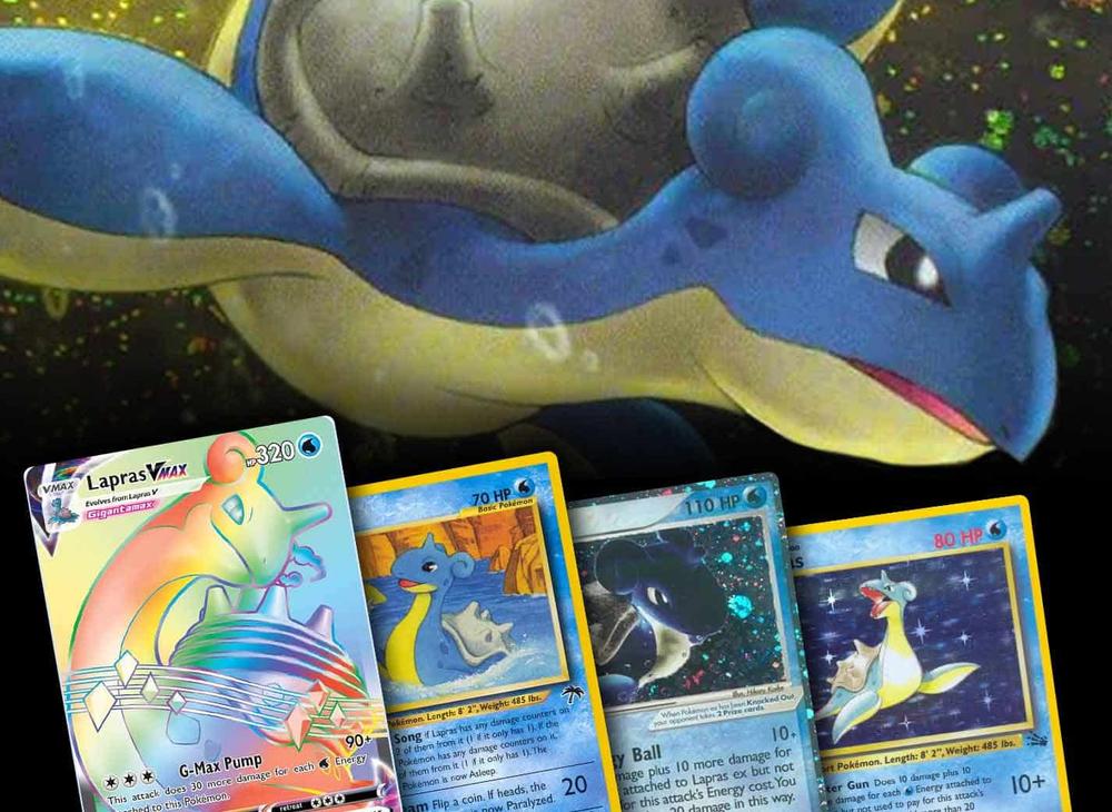 Top 5 Most Expensive Lapras Pokémon Cards | TCGplayer